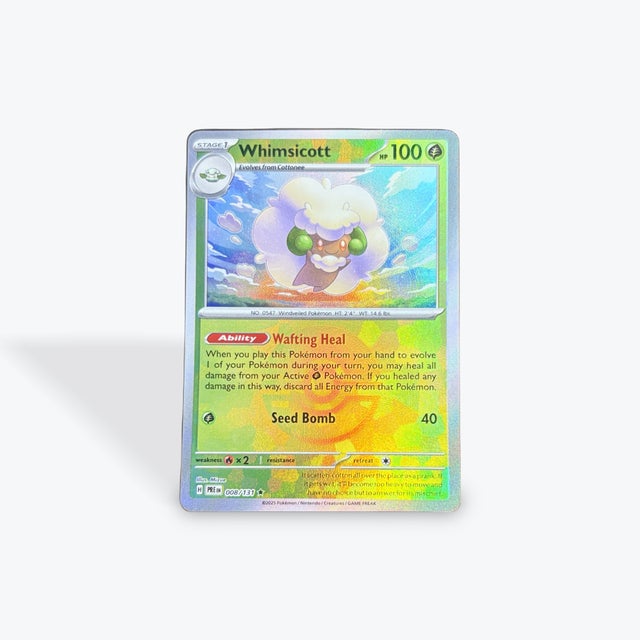 whimsicott prismatic evolution